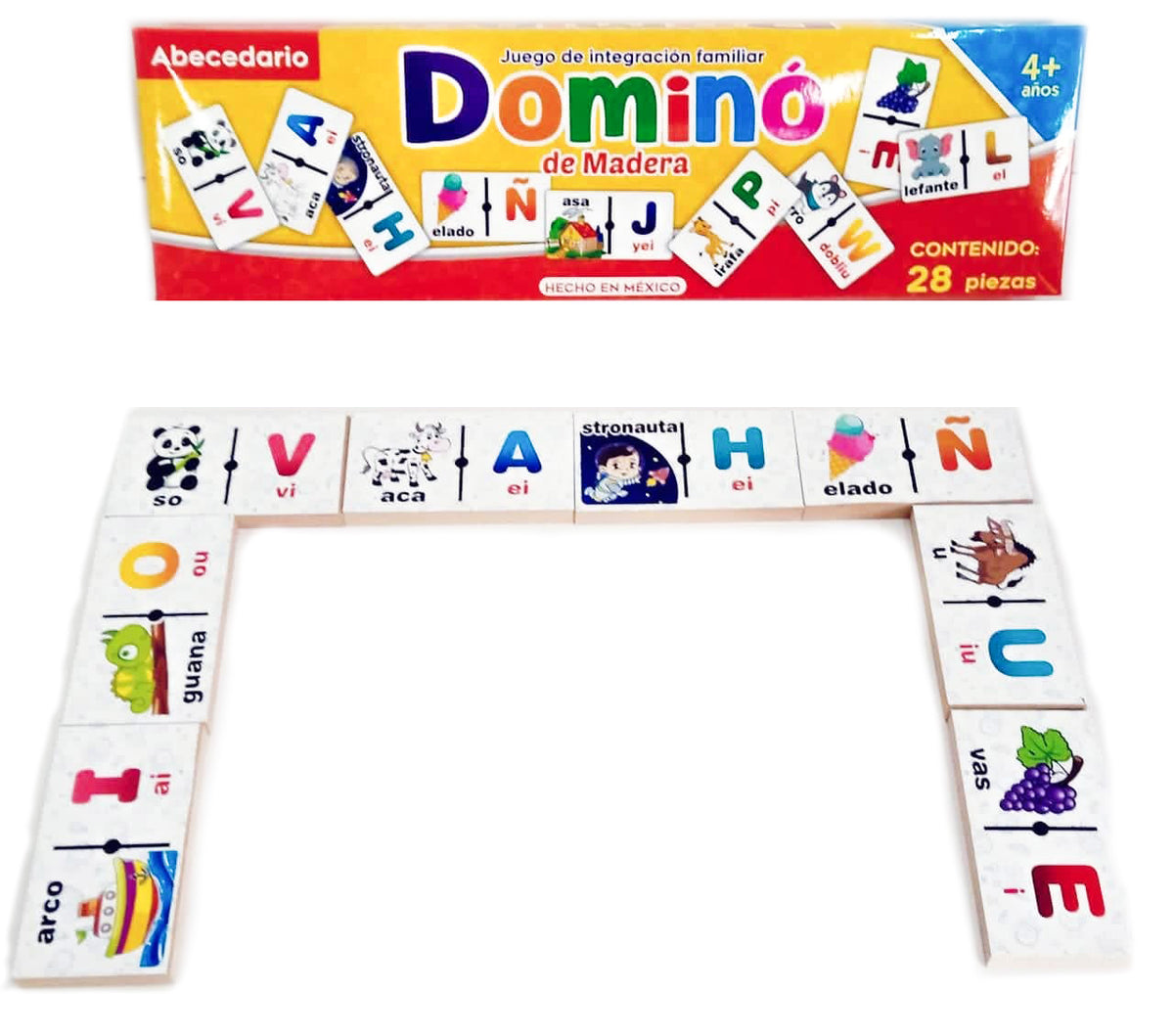 Dominó abecedario| Didactimego