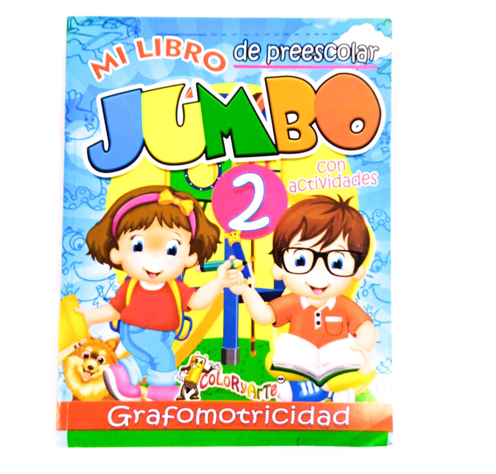 Mi libro de preescolar jumbo| Didactimego