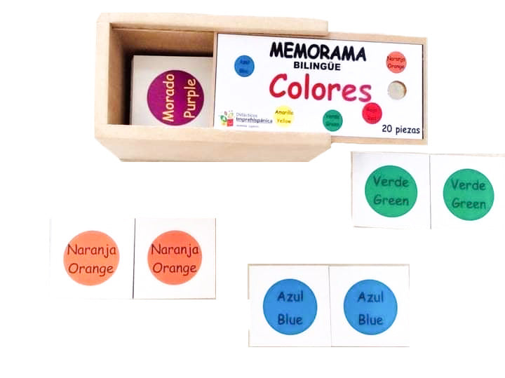 Memorama de colores| Didactimego