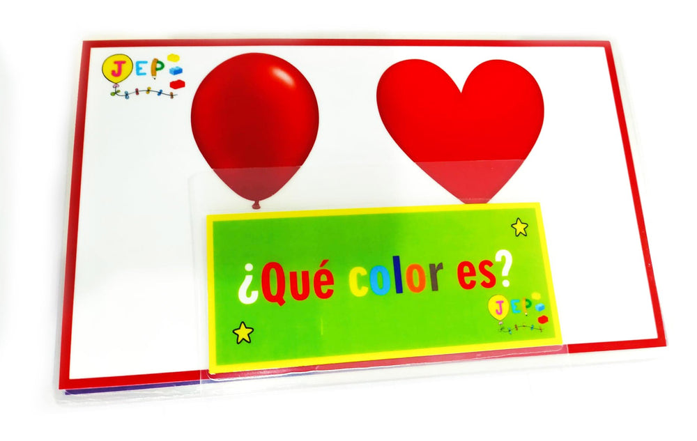 Tarjetas de los colores| Didactimego